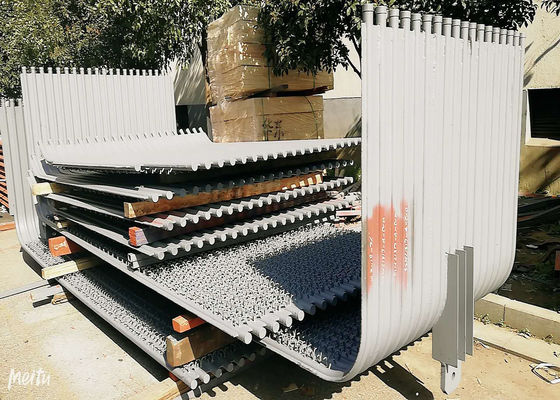 Tabung Dinding Air Sertifikasi ISO Dalam Struktur Tabung Api / Air Boiler