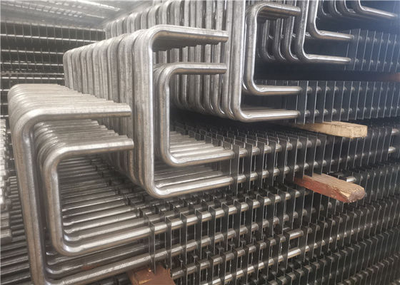 H Type Tube Heat Exchanger Exhaust Gas Economizer Dengan Header